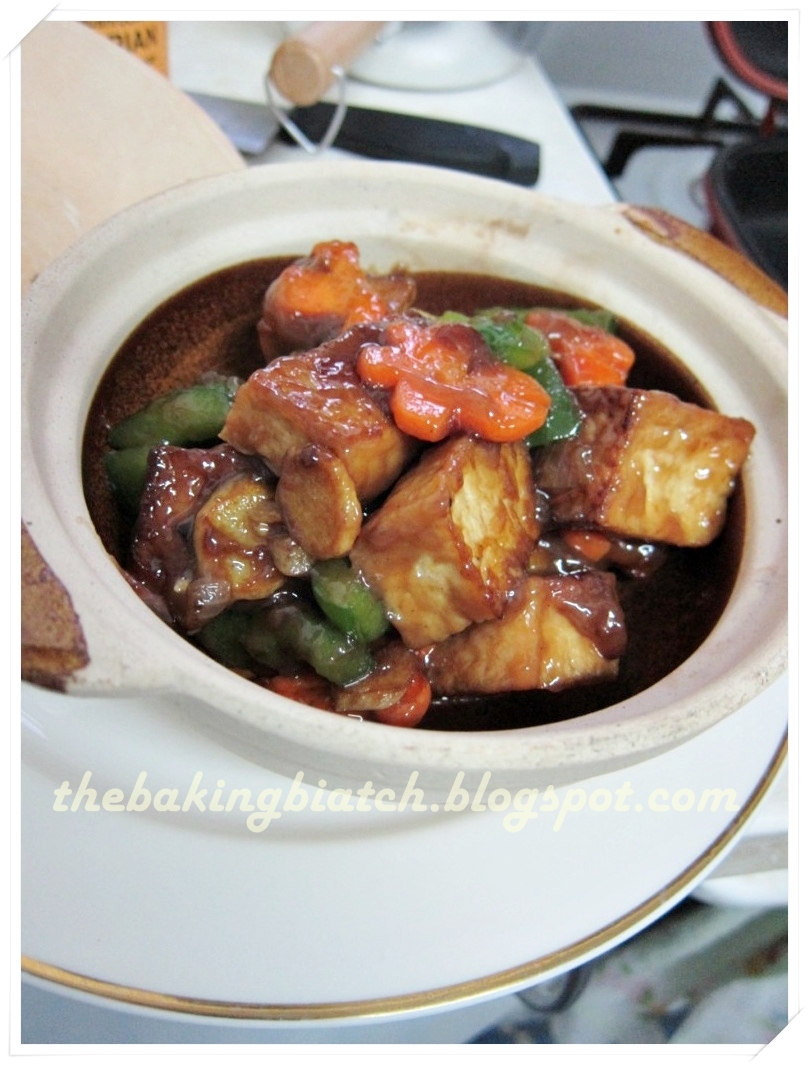 The Baking Biatch || by Cynthia Lim: Happy Call Pan Claypot Tofu with ...